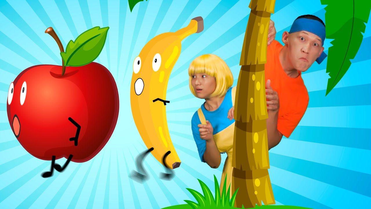 Apples and Bananas Song | DigiDon Kids Songs - Nursery Rhymes - YouTube