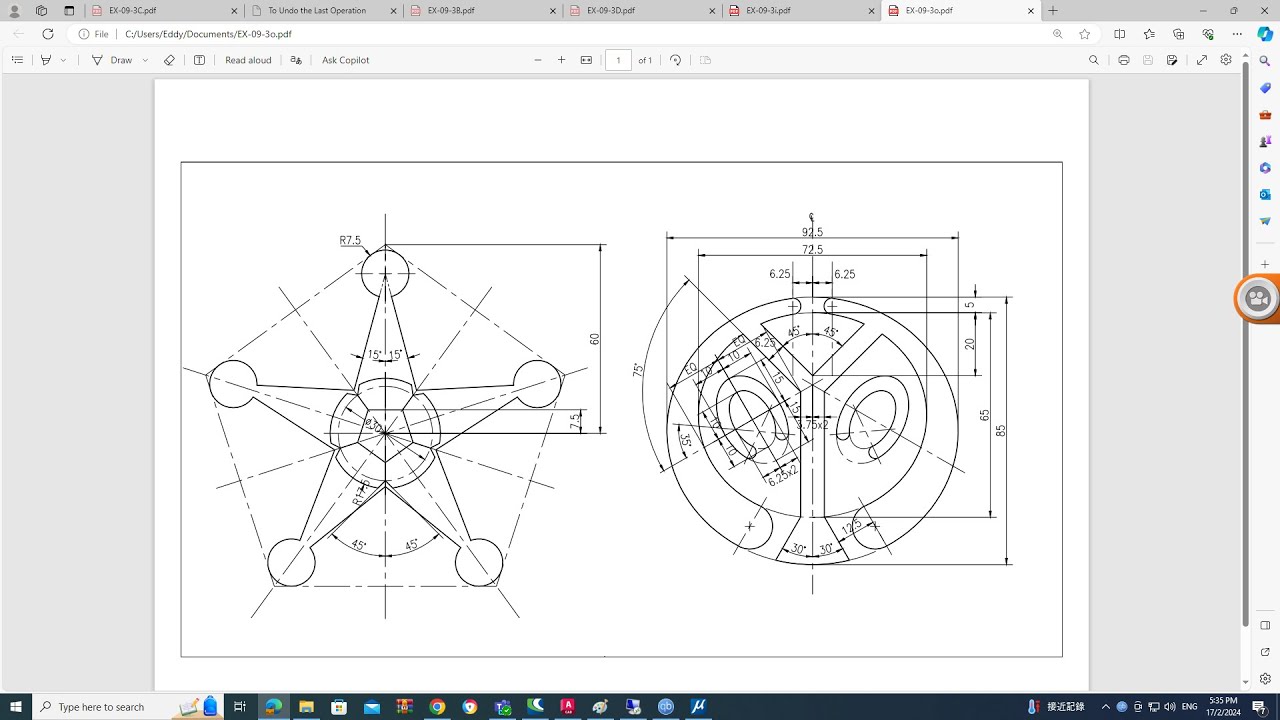MicroStation Exercise EX-09-3O - YouTube