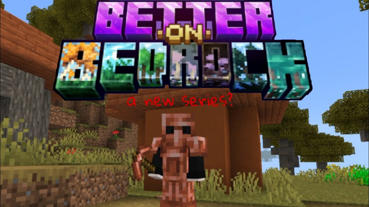 Uma nova série? #1 - Minecraft - BATTER ON BEDROCK - YouTube