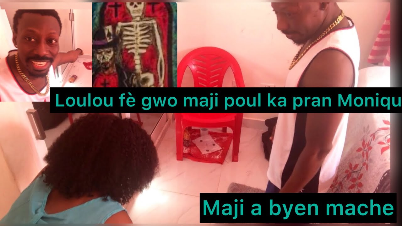 Mezanmi men bon prank malè a/ mwen fè maji pou Monique li pran nan maji ...