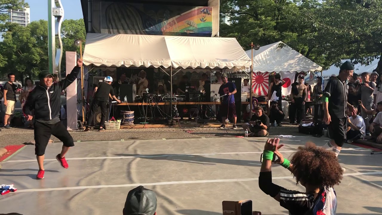 BREAK PARK 2019 over40 Best32 CUTSU vs TO-RU - YouTube