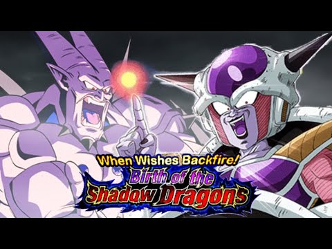 AGL FRIEZA (FIRST FORM) VS. OMEGA SHENRON IN BIRTH OF SHADOW DRAGONS EVENT: DBZ DOKKAN BATTLE ...