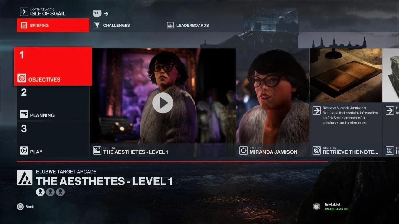 HITMAN 3 - The Aesthetes Levels 1-3 (01:20, 02:39, 02:48) - YouTube