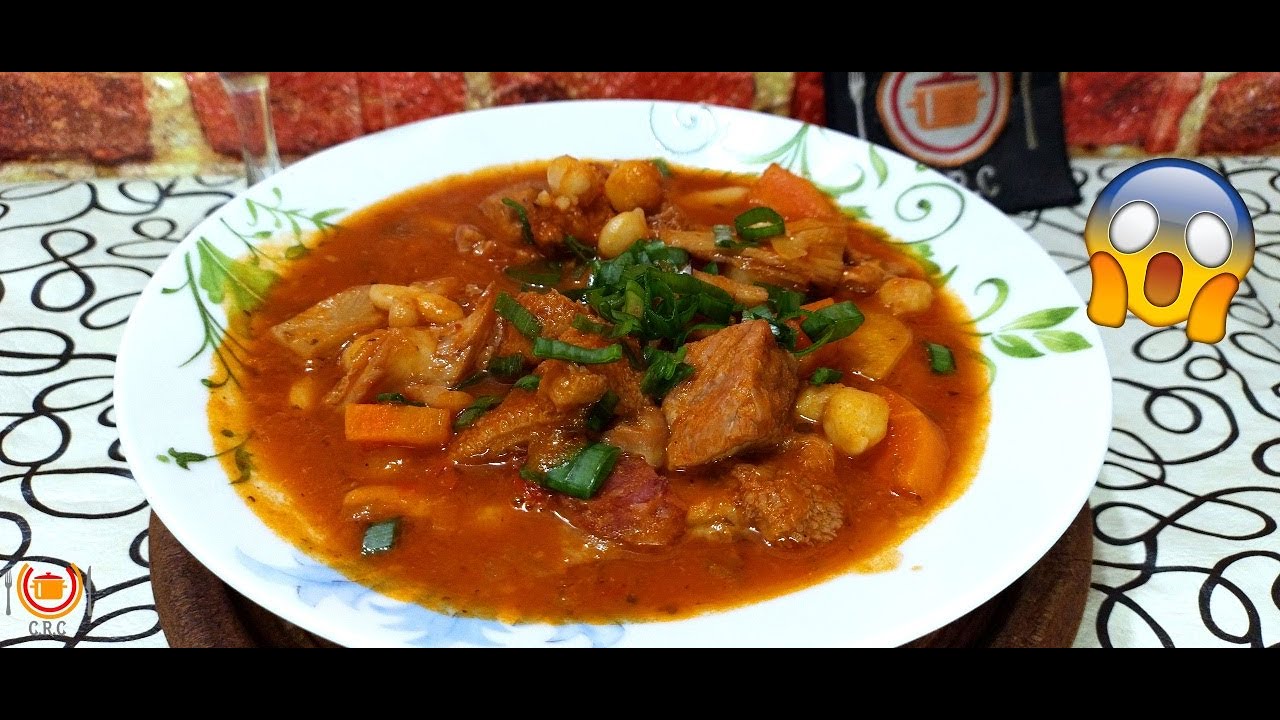 💯 GUISO de MONDONGO Paso a Paso ¡Mondongo a la Española Exquisito!👌 C.R ...