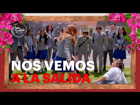 Josefina y Silvana se PELEAN a la salida de la escuela