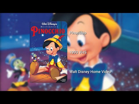 Opening to Pinocchio 1993 VHS (Version 2)