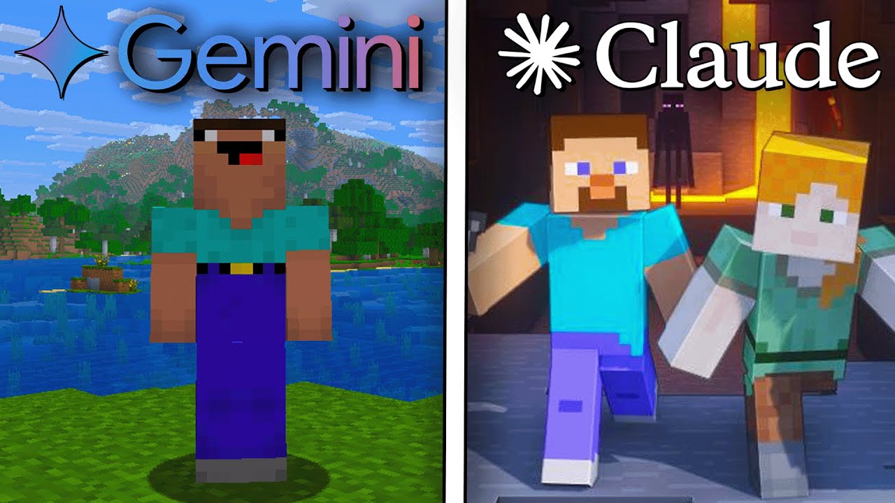 GEMINI vs CLAUDE AI : Recréer Minecraft de A à Z en 30 minutes ! - YouTube