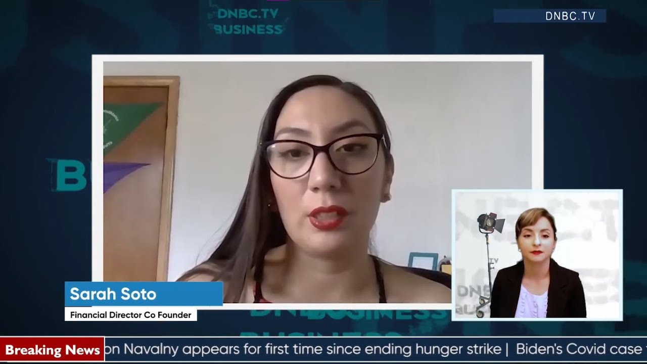 DNBC TV Exclusive Interview with SARA SOTO Financial Director-co ...