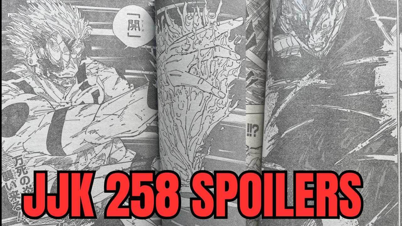 SUKUNA IS ABOUT TO END THE SERIES! | Jujutsu Kaisen 258 SPOILERS (JJK ...