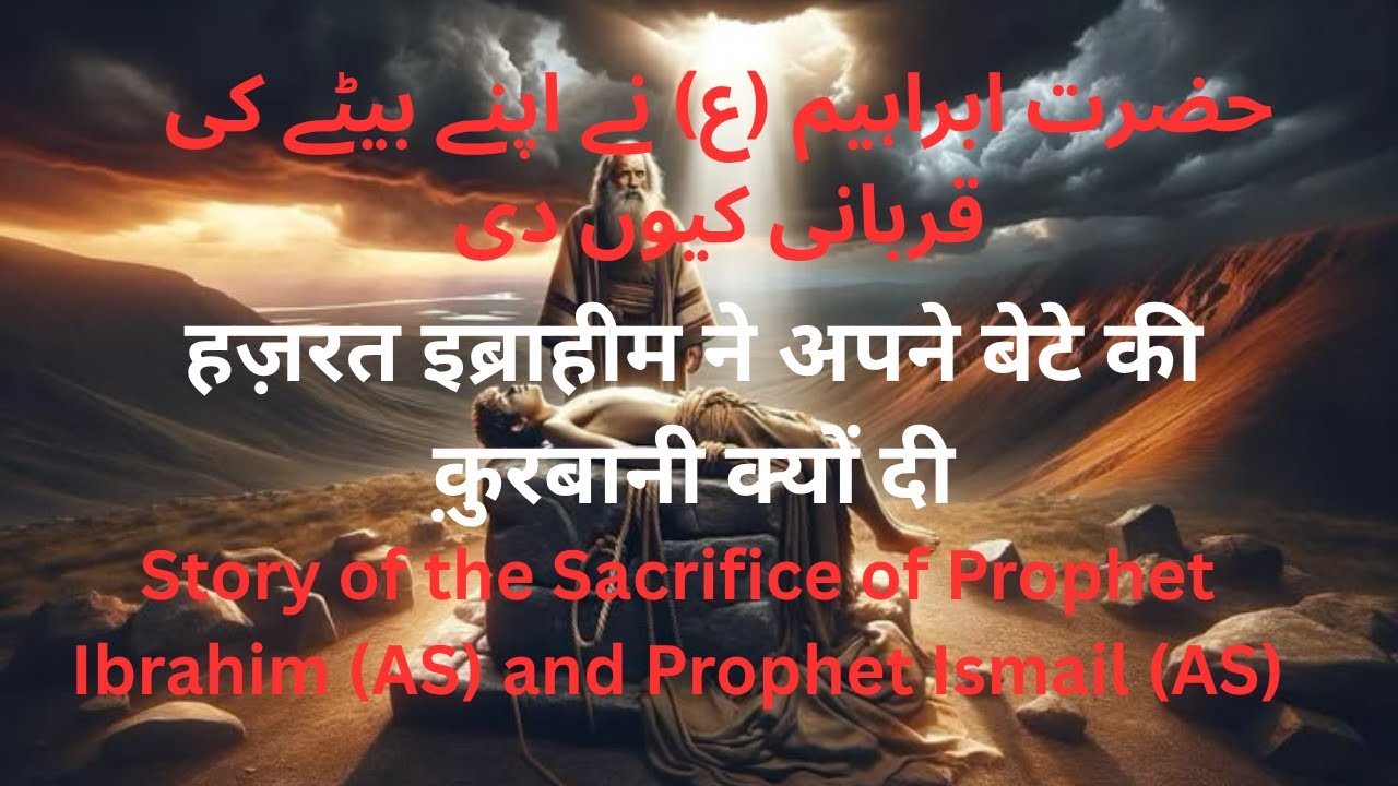 Story of the Sacrifice of Prophet Ibrahim and Prophet Ismail | Qurbani ...