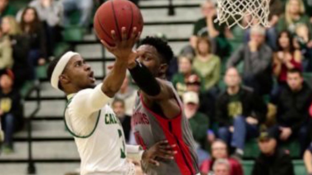 Donovan Fields 26 PTS Cal Poly San Luis Obispo Mustangs vs California ...