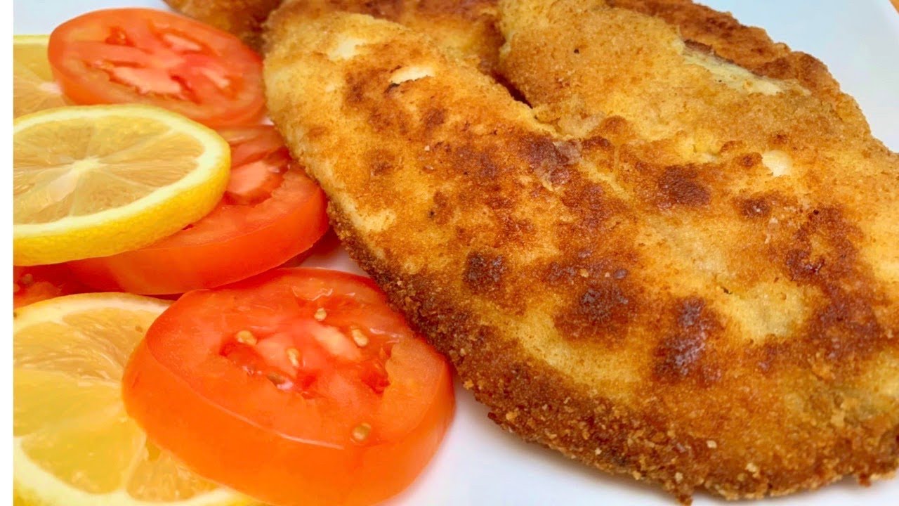 Filete de Pescado Empanizado al Mojo de Ajo Crujiente por Fuera y ...