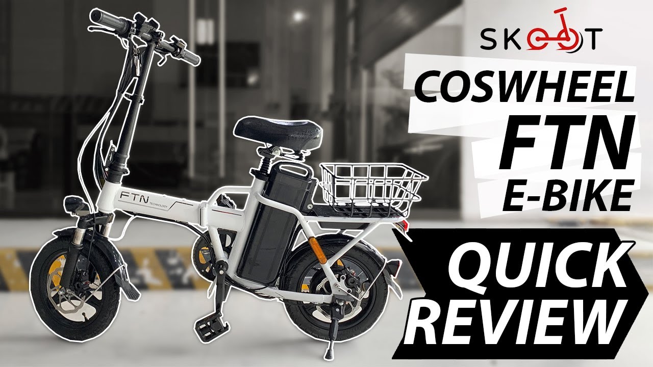 Coswheel FTN T5S E-Bike by Skoot - Review + Channel Giveaway ...