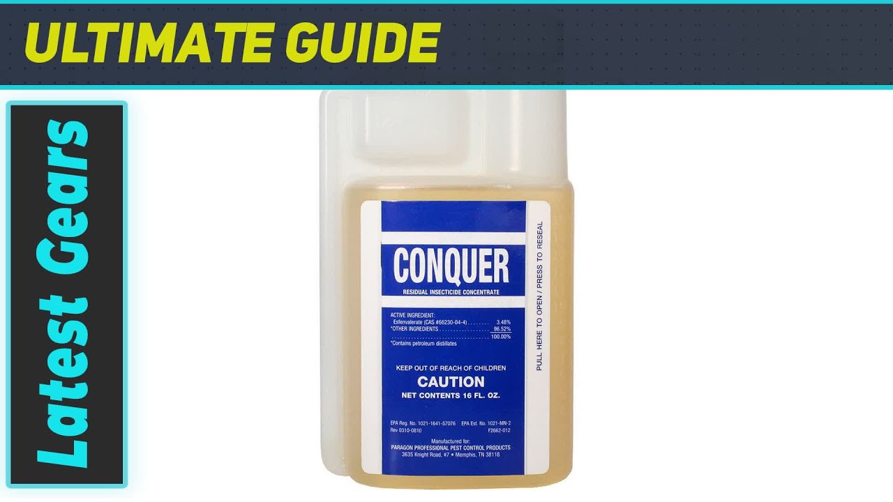 Paragon Conquer: Most Effective Residual Insecticide? - YouTube