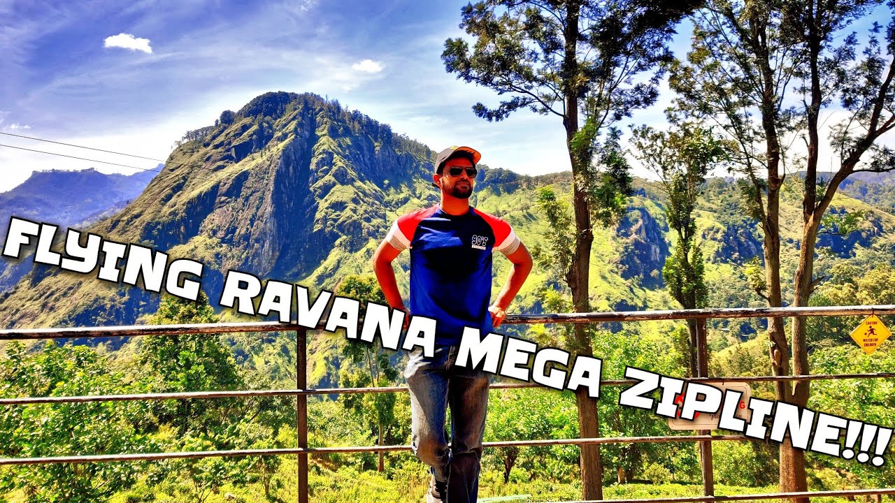 Flying Ravana Mega ZIPLINE ride - YouTube