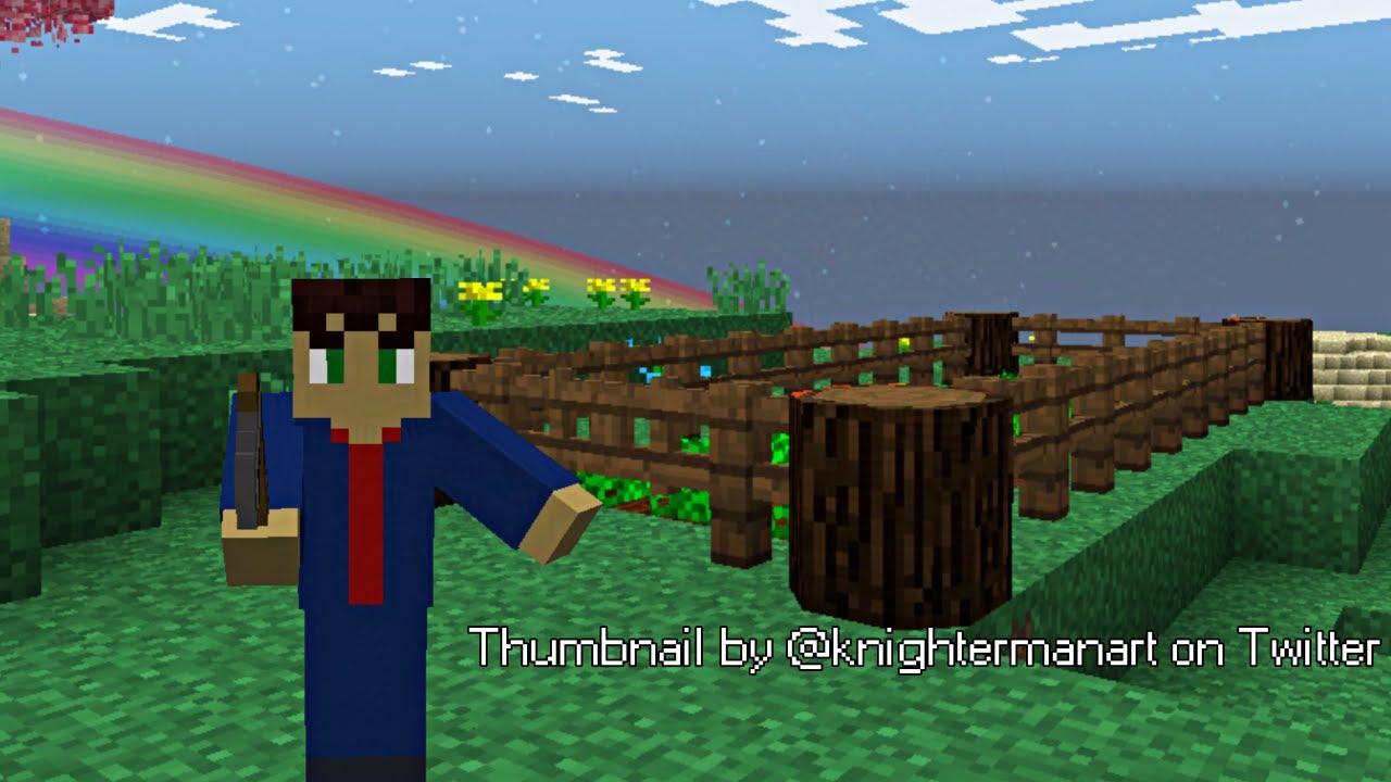 Mining, Farming, and Getting Bullied by a Skeleton || Minecraft Farming ...