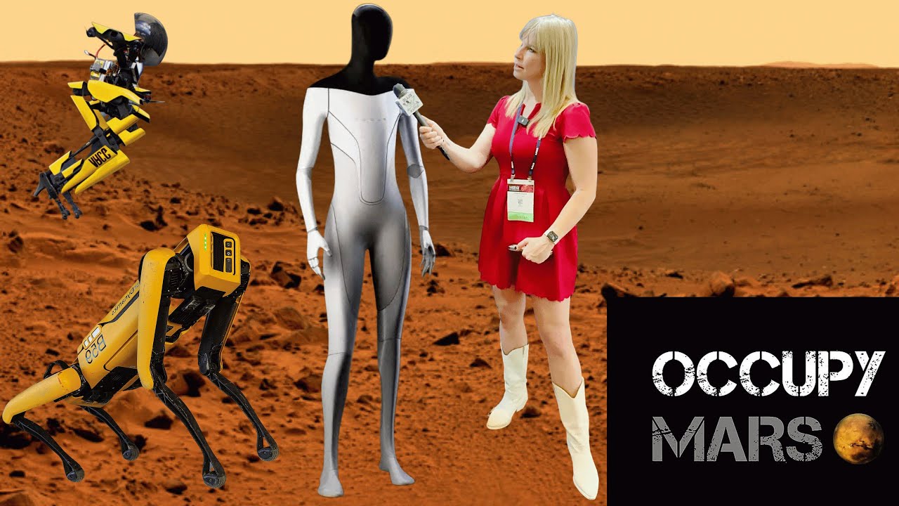 Robots on Mars: Meet Leonardo w/CalTech and Spot w/Boston Dynamics ...