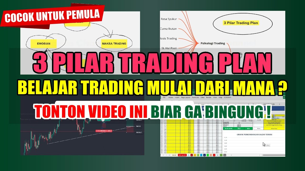 Belajar Trading Crypto Pemula Mulai dari Mana Sih? Pahami 3 PILAR TRADING PLAN ini! - YouTube
