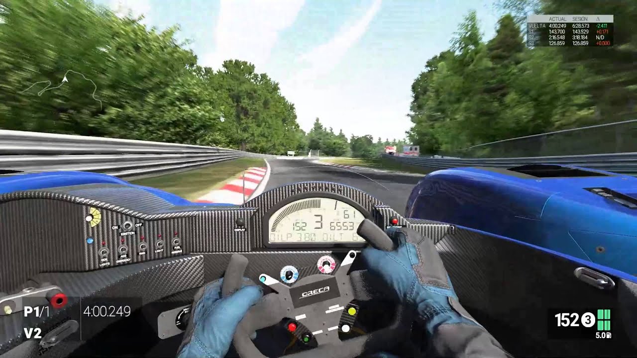 Project cars alpine a450 lmp2 Nürburgring nordscleife turistenfahrten ...