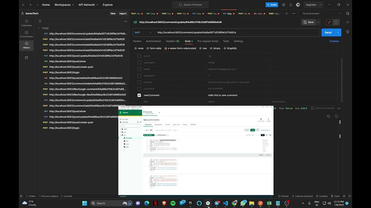 Banao Technology | Task 2 | Nodejs - YouTube