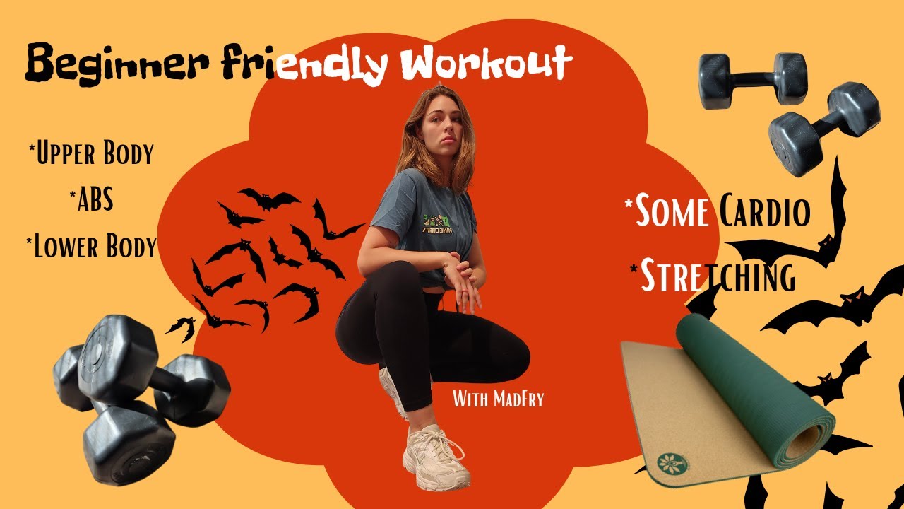 beginner friendly workout video madfry - YouTube