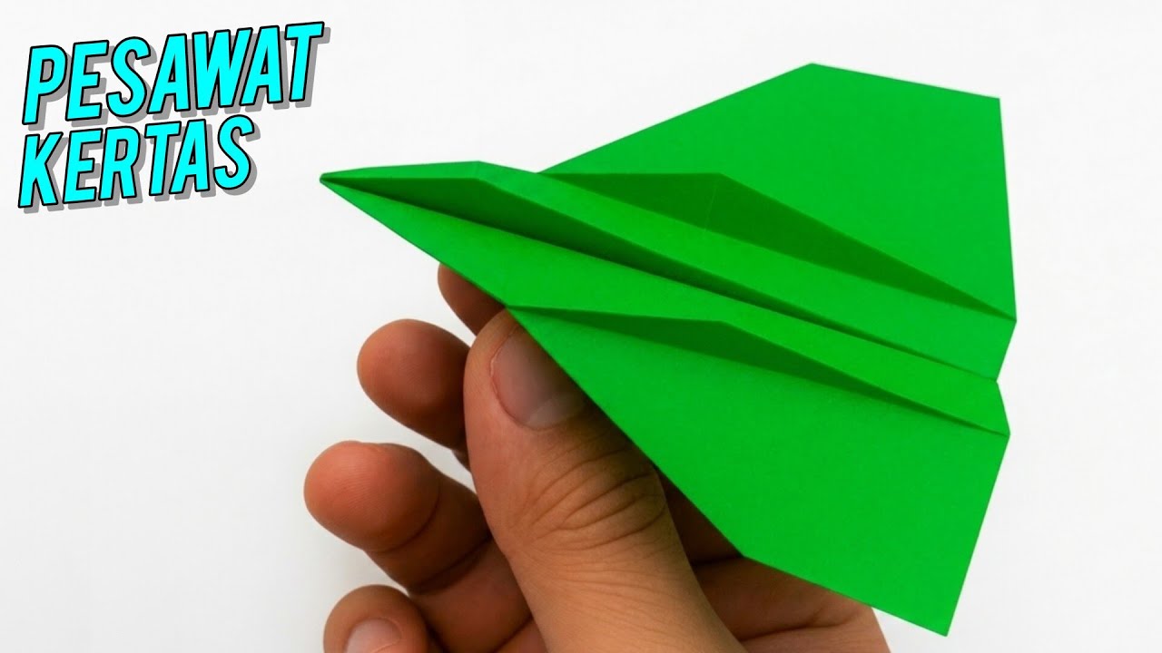 Paper Airplane | Cara Membuat Pesawat Kertas Mudah dan Simple - YouTube