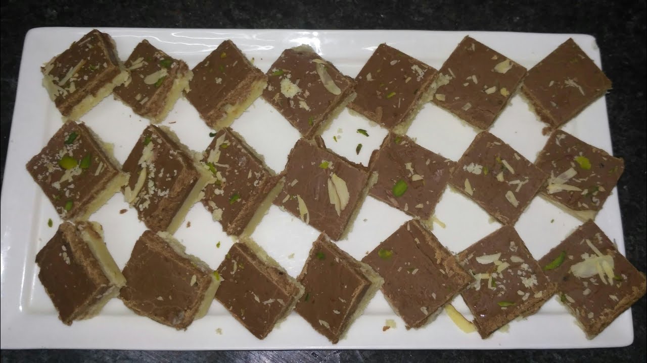 How to make bournvita burfi recipe most of the kids are like this kind ...