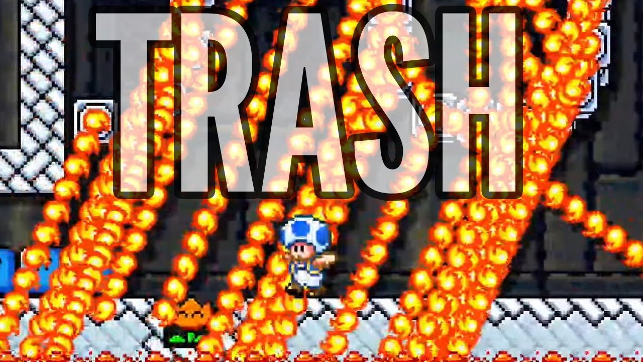 UNCLEARED Mario Maker TRASH - YouTube