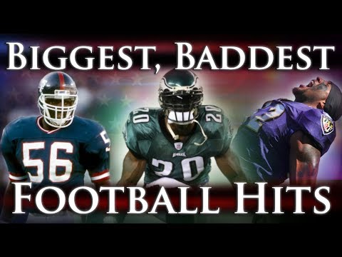Biggest, Baddest Football Hits Ever