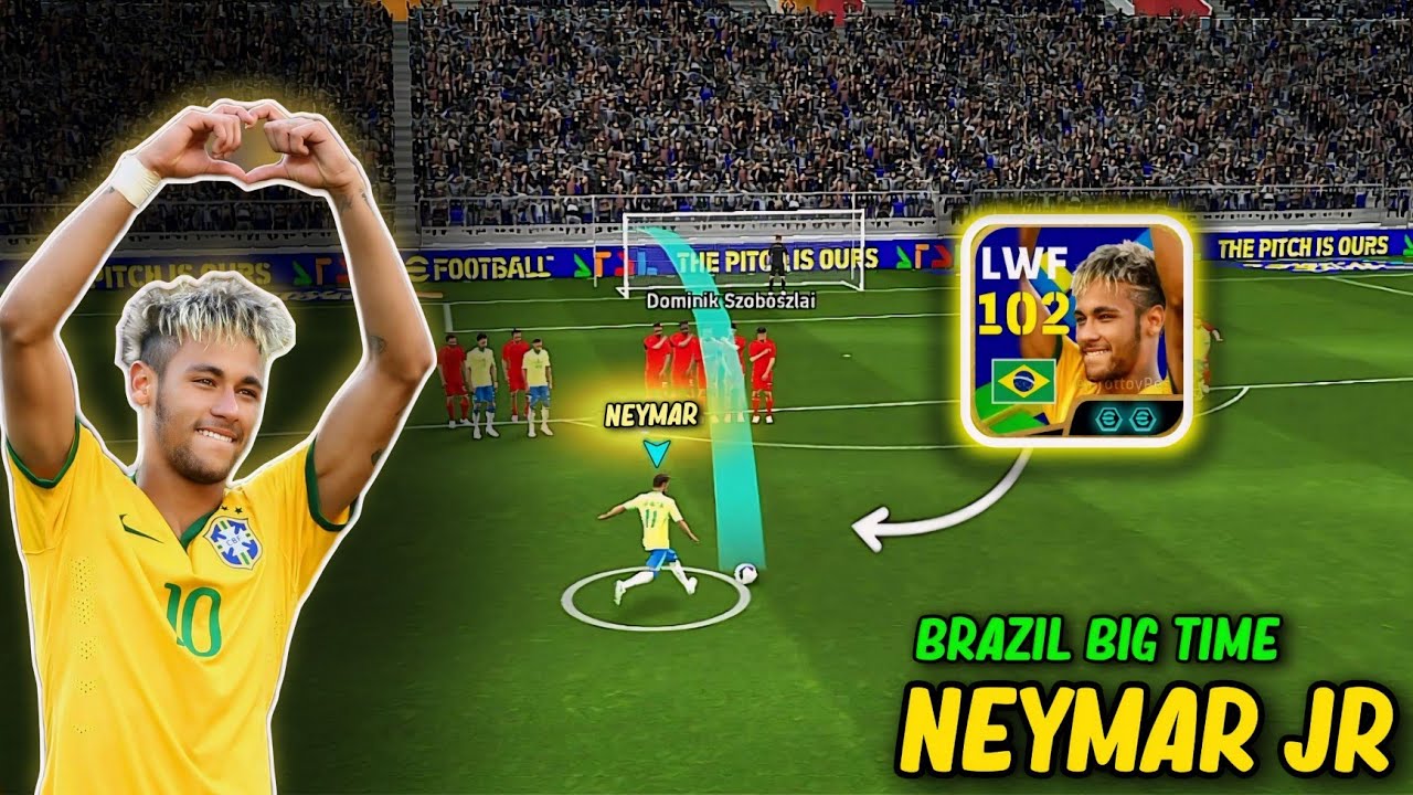 "THE KING OF DRIBBLING " Big Time Neymar Jr 102 Ambassador Pack 2014 ...