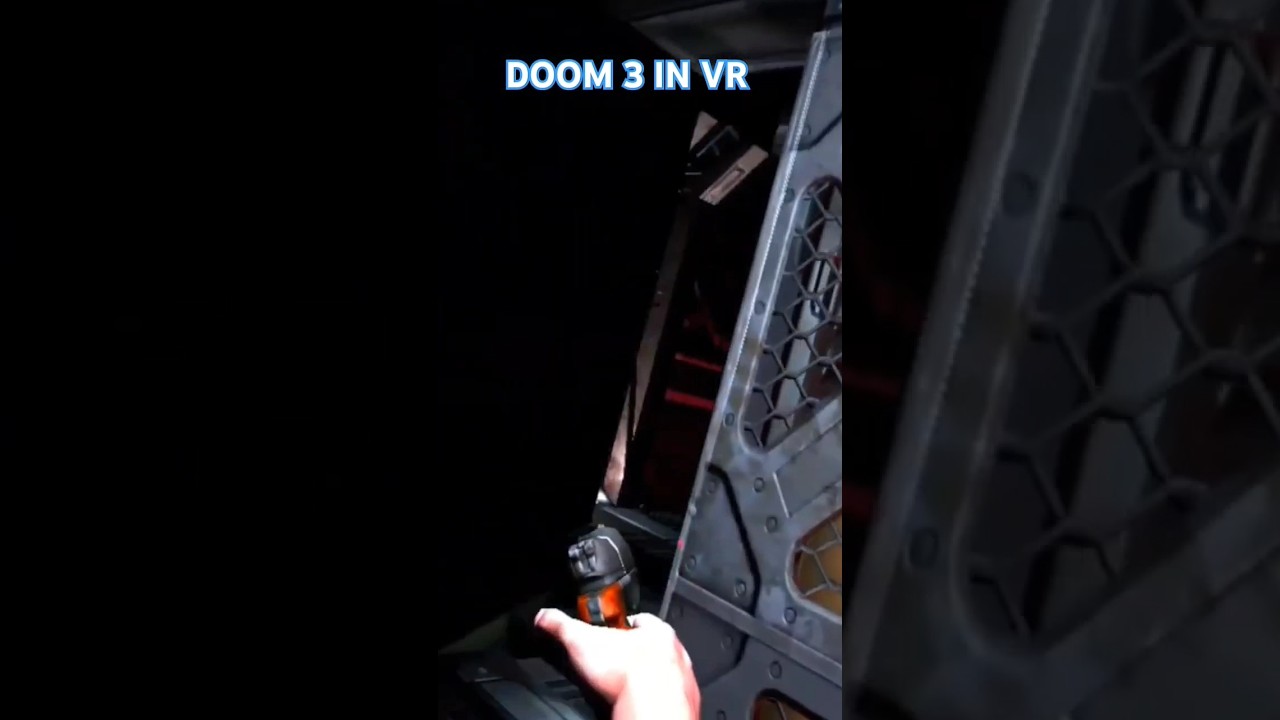 Doom 3 VR Part 1 Is Awesome #shortsfeed #virtualrealitygame #vr #youtubeshorts #doom3vr #gamer ...