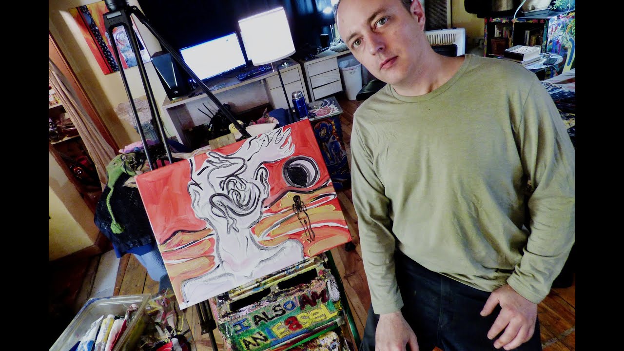 The Shins, Pam Berry. desolation smile. 18x24''. oil on canvas. adam ...