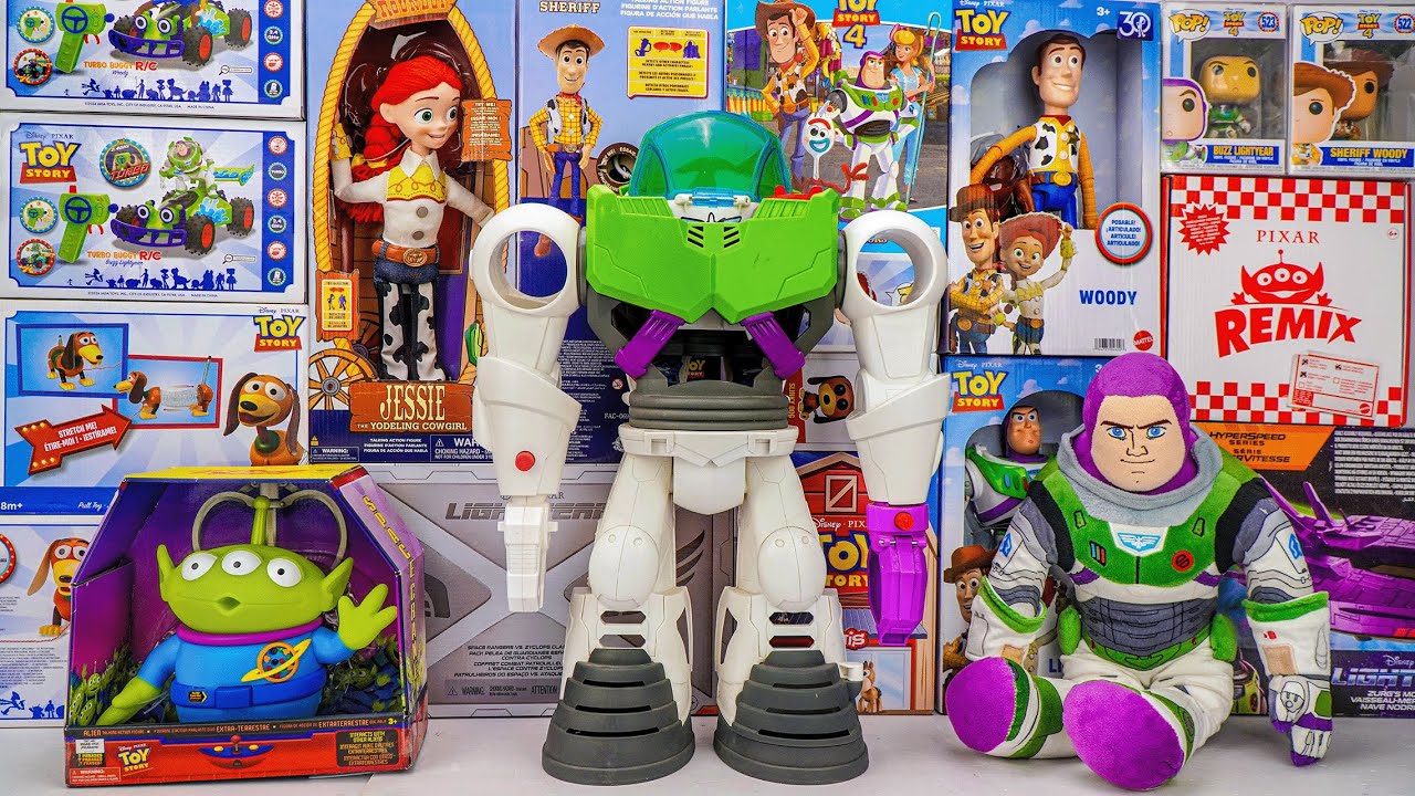 Unboxing Disney Pixar Toy Story toy collection ASMR | Disney Pixar Toy ...