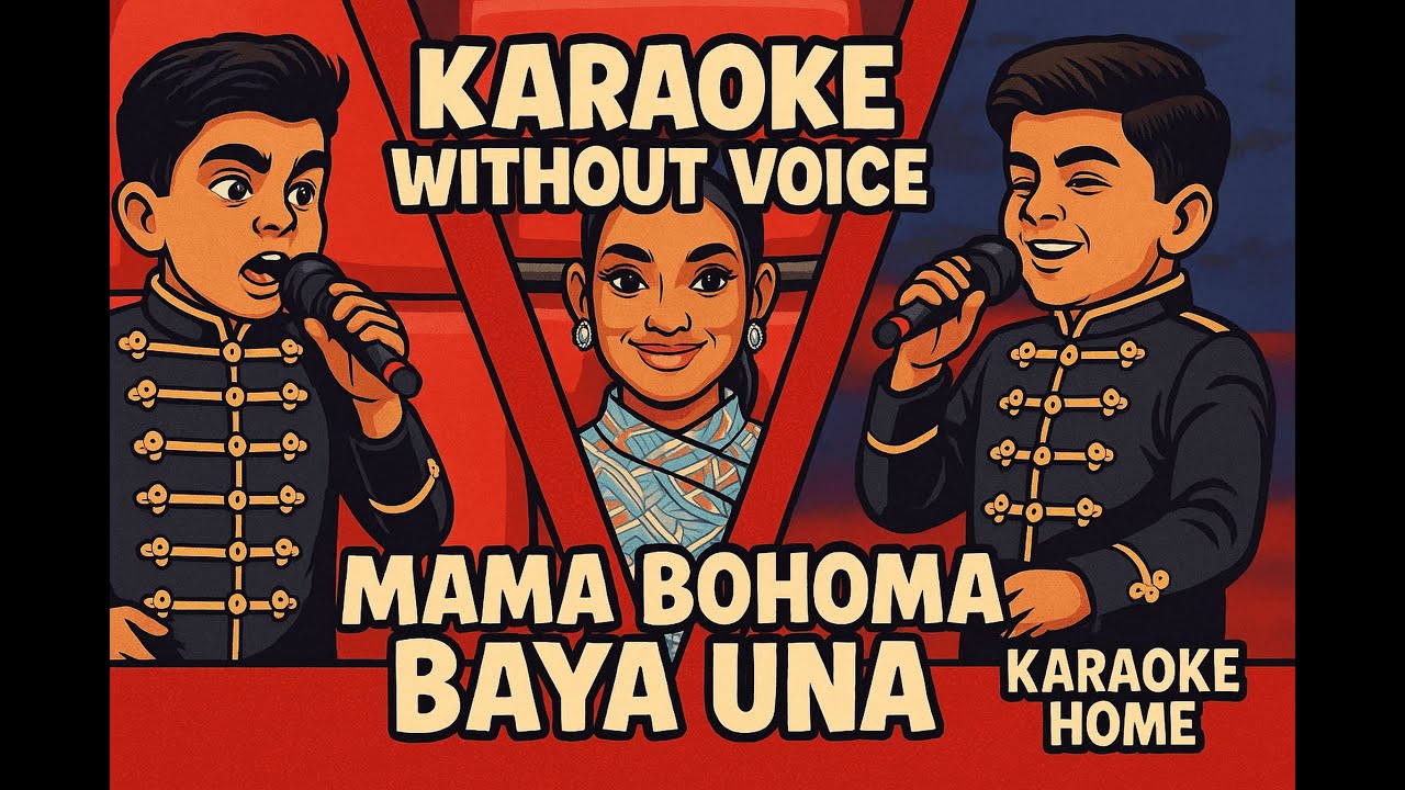 Karaoke Without Voice | (මම බොහොම බය වුනා ) | Bohoma Baya Una by ...