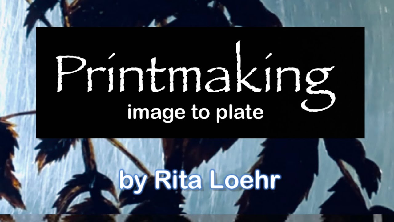 Printmaking - Timelapse Drawing to Zinc Plate and Ready for Etching ...