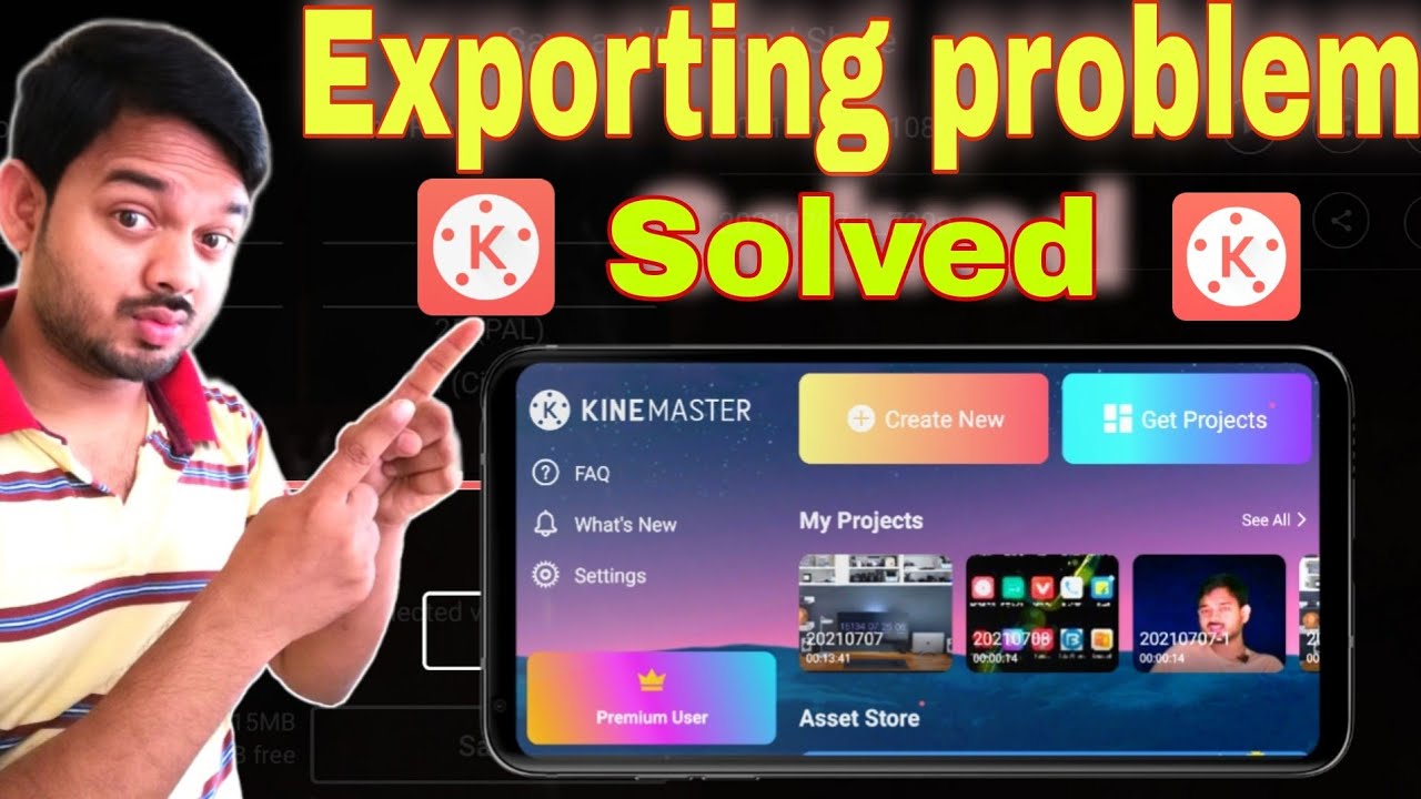 Kinemaster export problem 2023| Kinemaster latest version export ...