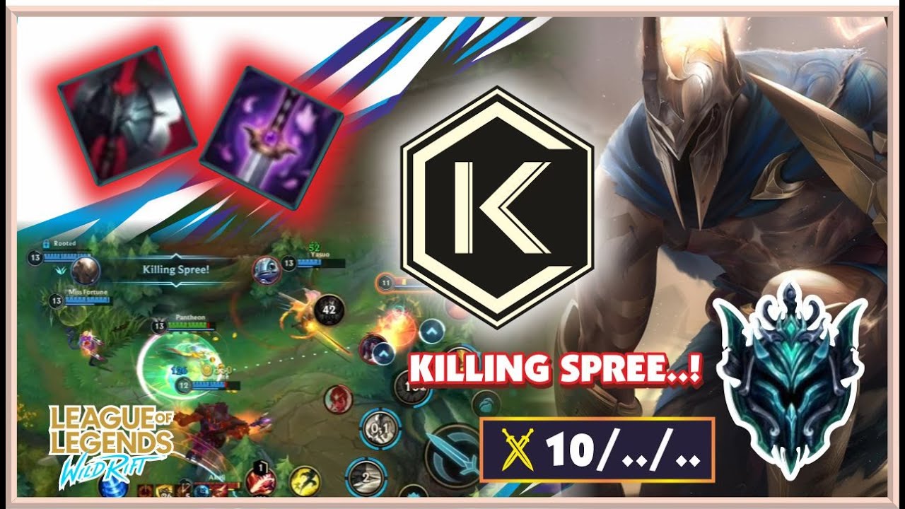 PANTHEON JUNGLE DAMAGE GADA OBAT Wild Rift Indonesia - YouTube