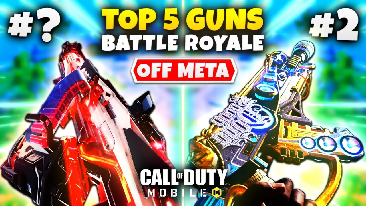 Top 5 BEST GUNS In SEASON 4 Battle Royale | Call Of Duty Mobile | 5 ...
