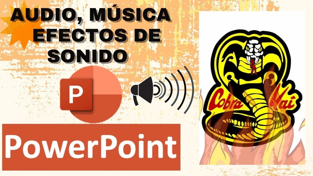 Como agregar audio, música y efectos de sonido en Power Point - YouTube