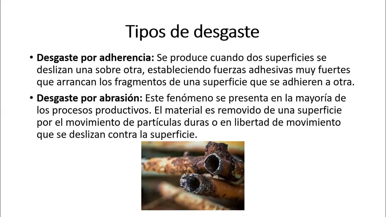 Tipos de desgaste y fallas mecanicas por los desgastes - YouTube