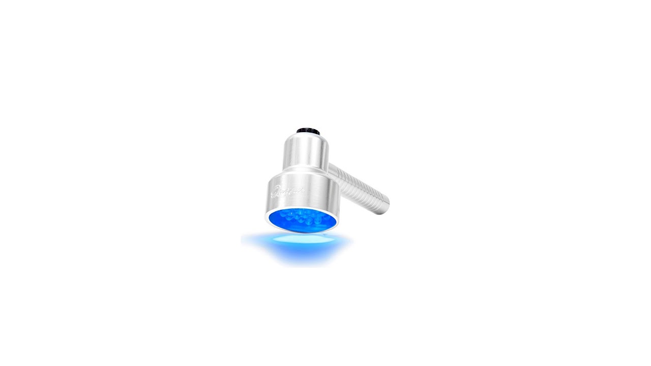 Baby Quasar MD Blue Skincare Therapy Device - YouTube