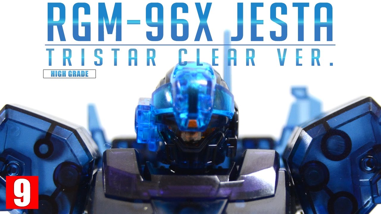 [REVIEW] HGUC 1/144 제스타 트라이스타 클리어 버전 / JESTA TRISTAR CLEAR VER. - YouTube