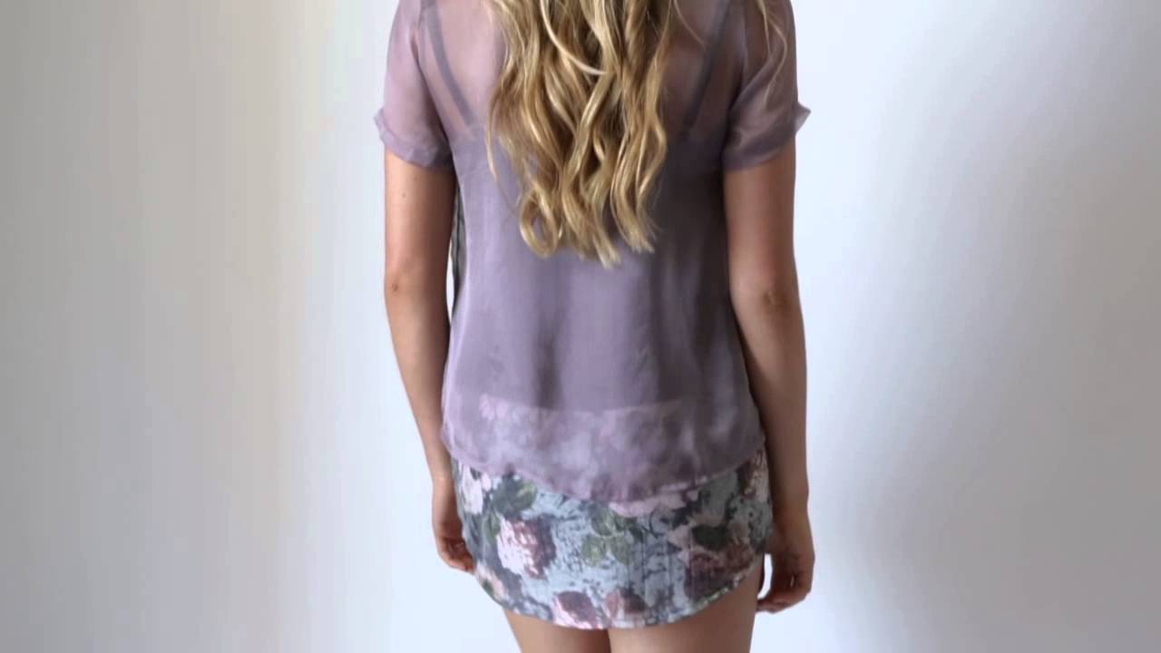 BRUUG - Curve Town Skirt, Sheer Truth Tee, Lady Camisole - YouTube