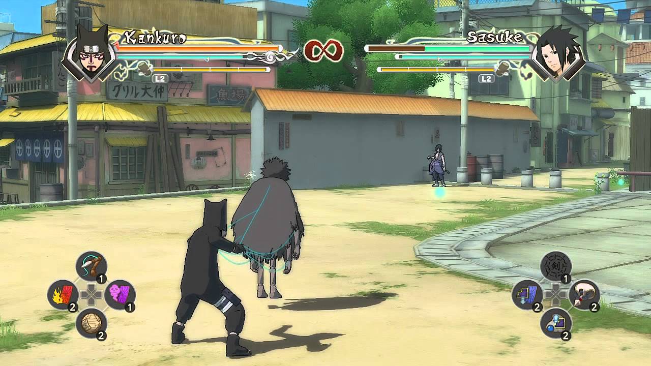 Naruto Shippuden UNSG - Kankuro - Puppet Dance Mode - YouTube