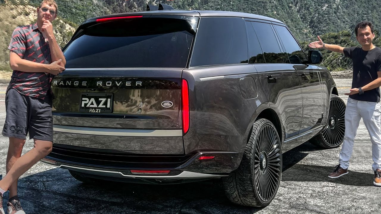 FIRST DRIVE! NEW RANGE ROVER! 530 hp & $100 000 start price. test drive ...