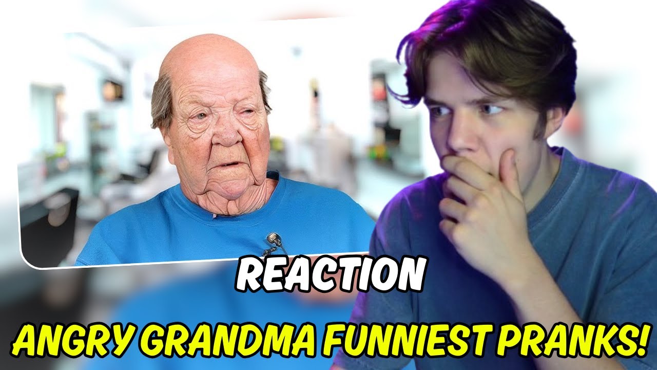 ANGRY GRANDMA FUNNIEST PRANKS COMPILATION! (REACTION) - YouTube