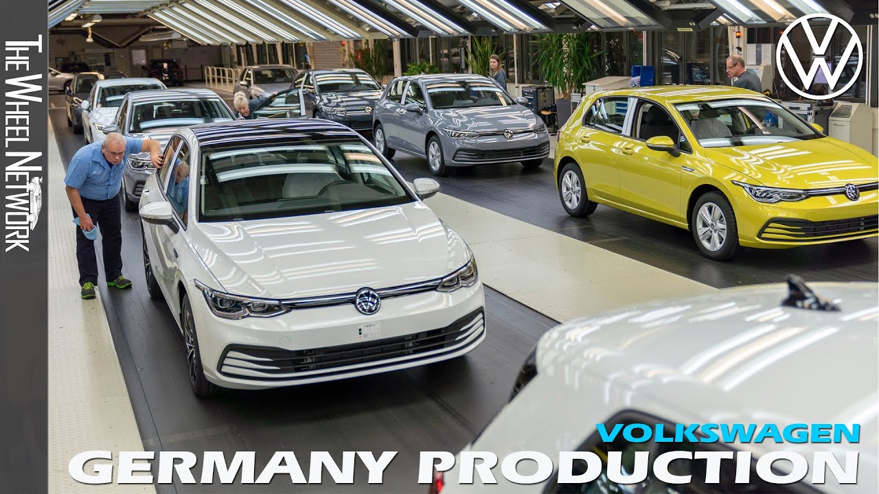 Volkswagen Golf Production in Germany – Generations 1-8, 1974-2021 ...