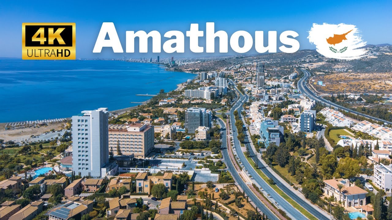 Cyprus from Above: 4K Drone Views of Amathous, Embracing Ancient Beauty ...