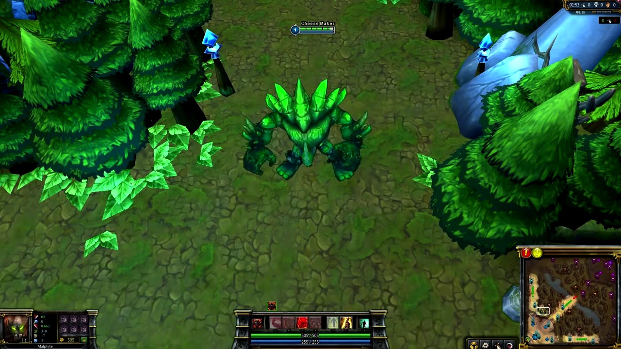 Malphite Emotes League of Legends - YouTube
