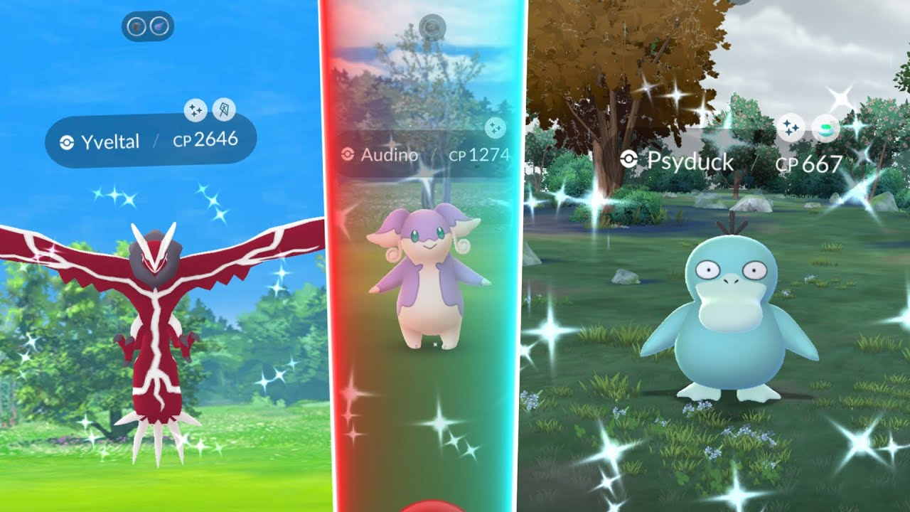 SHINY AUDINO NEST FOUND! Shiny Hunting Water Type Pokemon / NEED LUCK ...